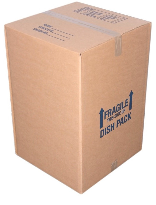 Dish Pack- 18" x 18" x 28" DW - 350#/51 ECT | Boxes To Go